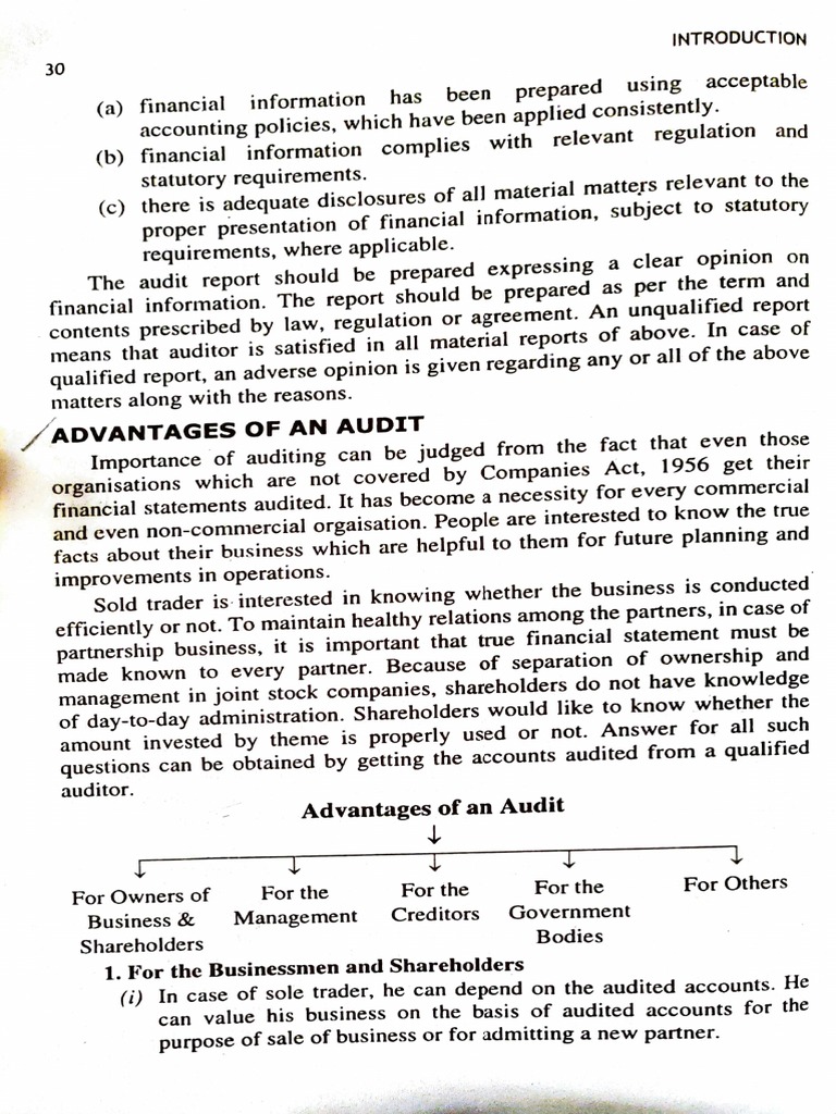 Advantages and Limitations of Auditing | PDF | Audit | Business