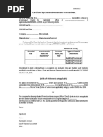 CA Certificate Format | PDF
