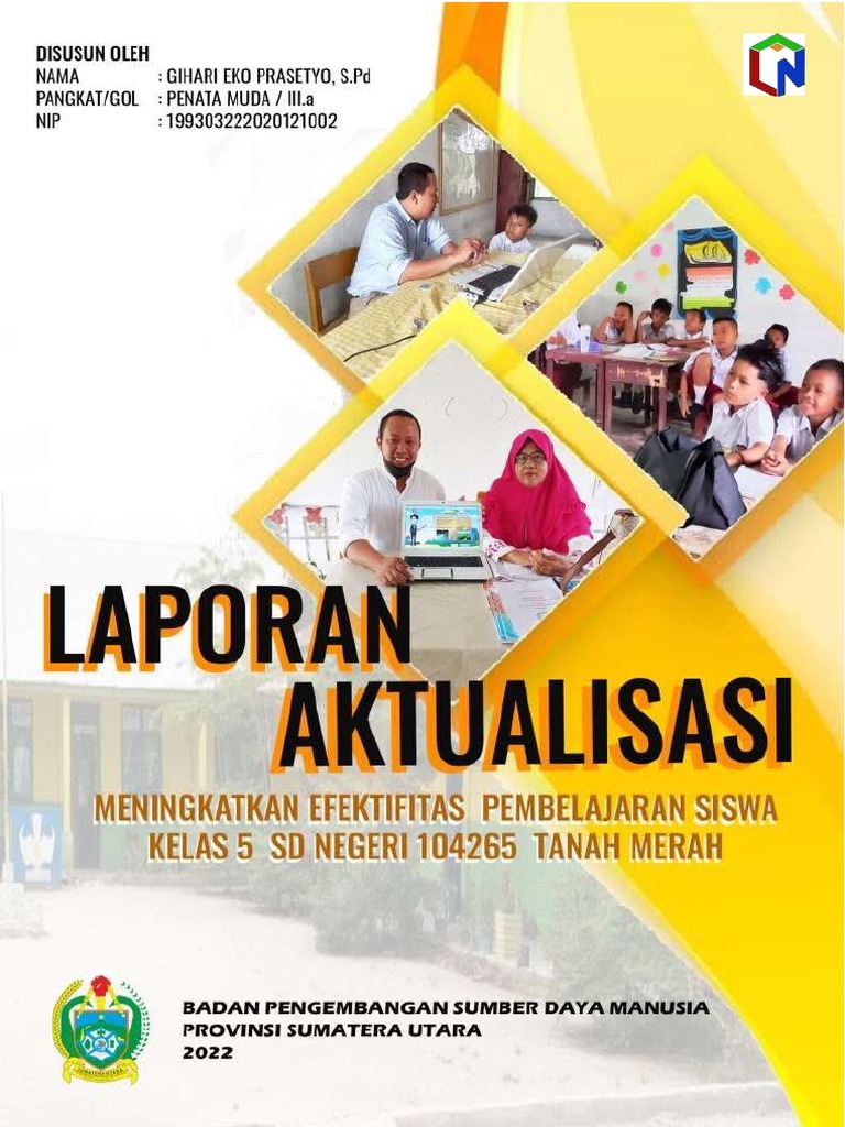 Contoh Bagus Laporan Aktualisasi Upload LMS | PDF