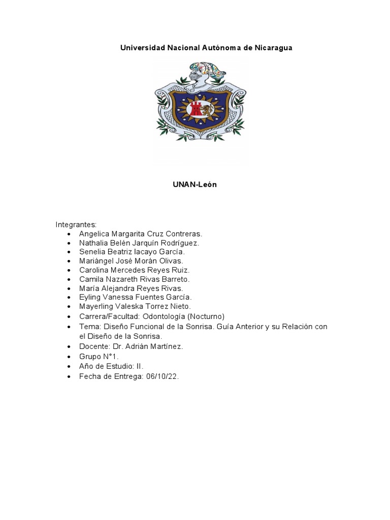 Informe 9 De F O Pdf Diente Sonido