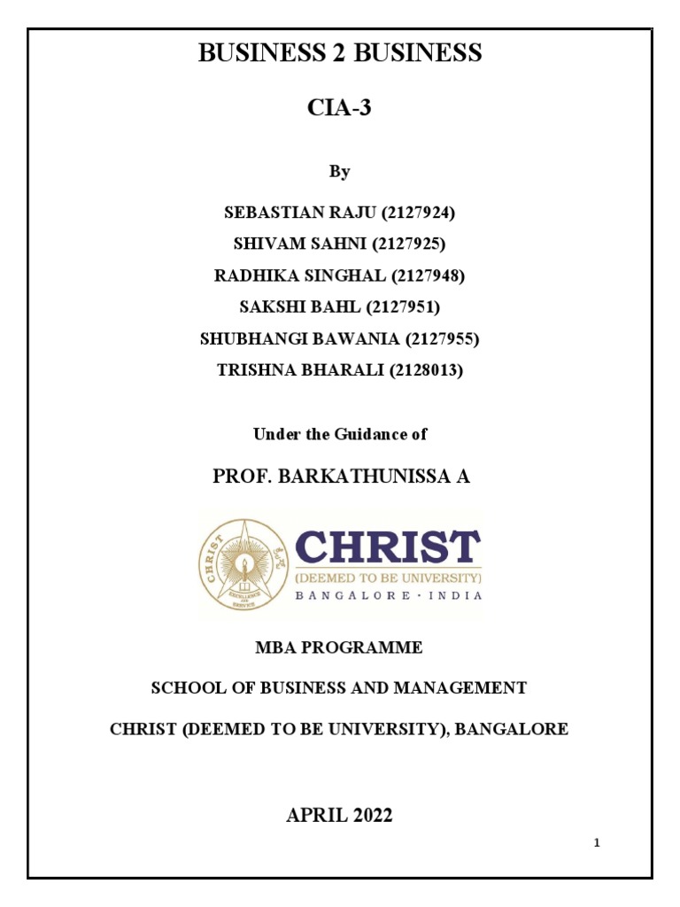 B2B Cia-3 PDF | Download Free PDF | Transport | Sustainability