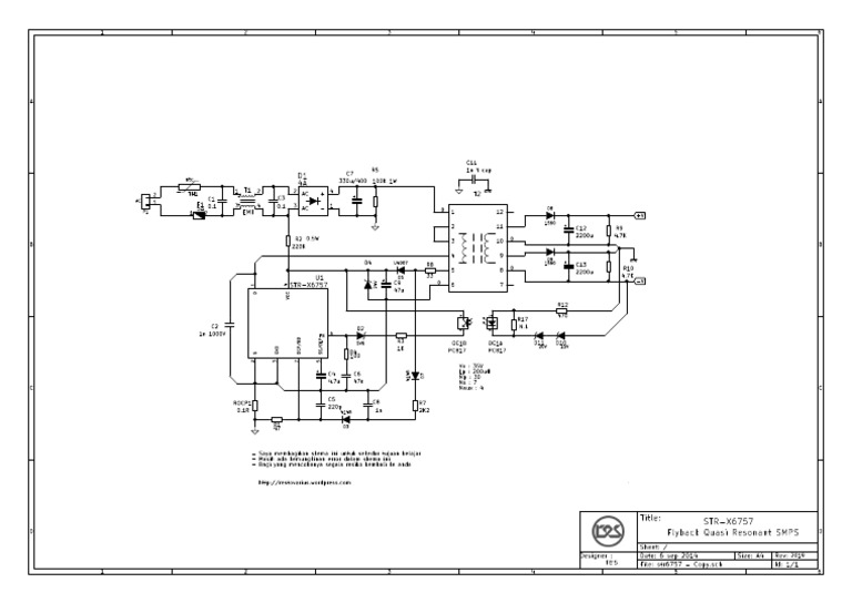 str-x6757 by Res PDF | PDF