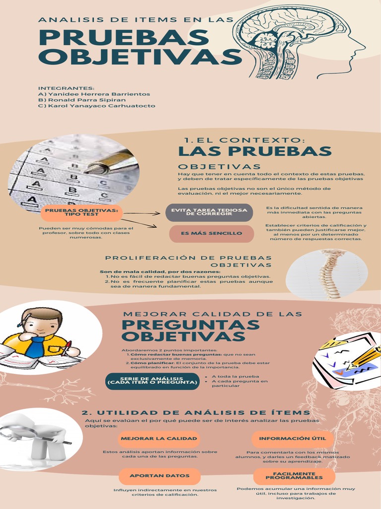 Pruebas Objetivas | PDF | Estadísticas | Ciencia cognitiva