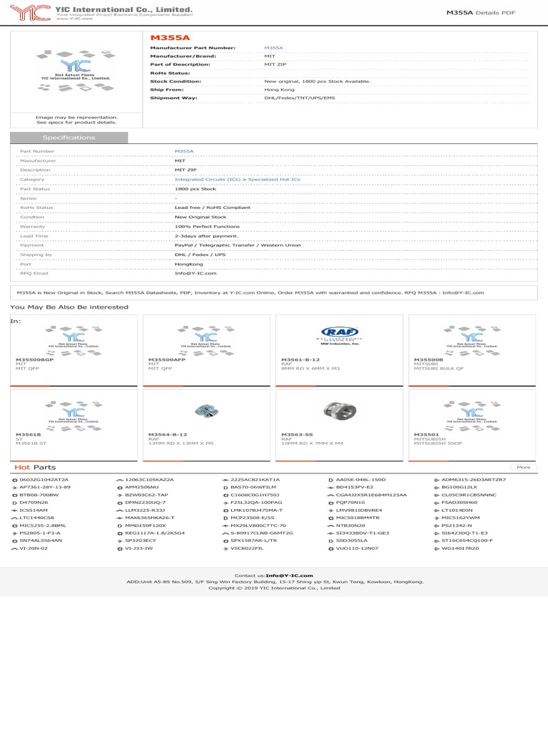 M355A | PDF | Electronics