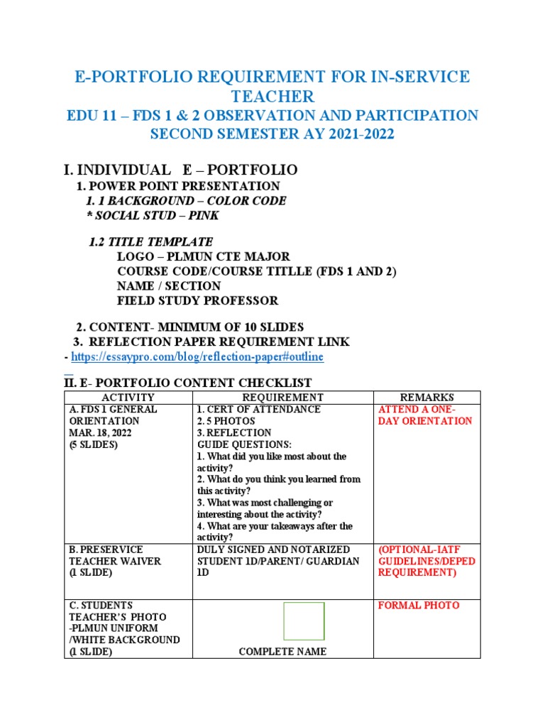 Eportfolio FDS | PDF | Science & Mathematics