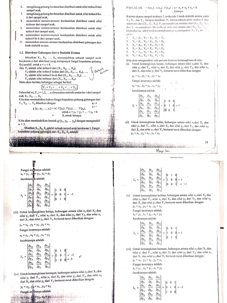 Catatan Statmat 2 PDF | PDF