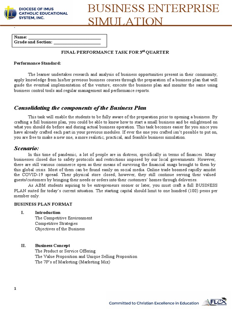 Peta - 3RD - QTR - Business Simulation Sy 21 22 | Download Free PDF ...