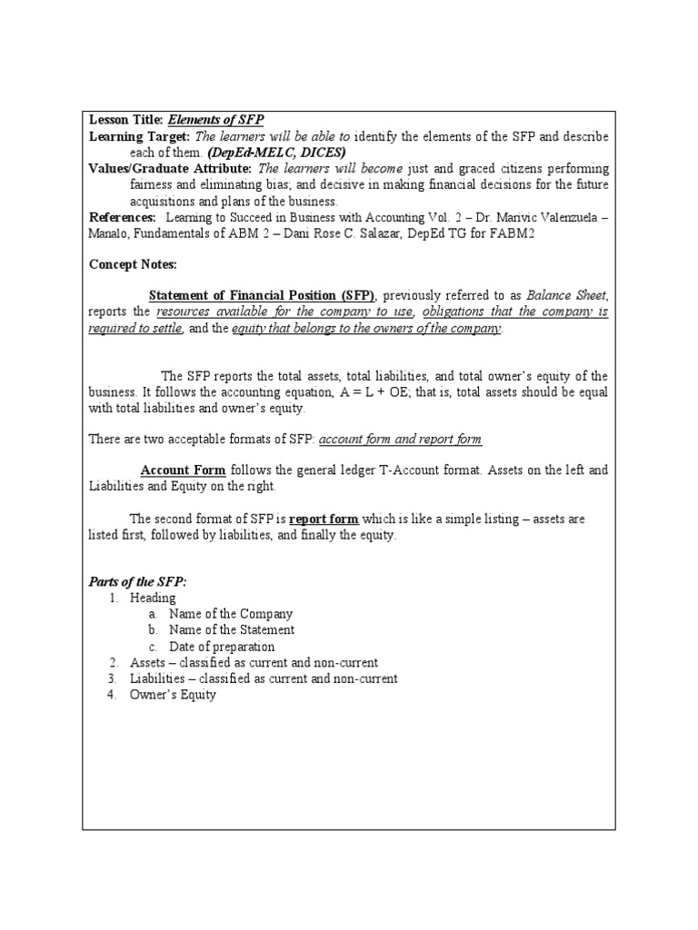 Grade 12-ABM-Fundamentals of ABM 2 | Download Free PDF | Equity ...
