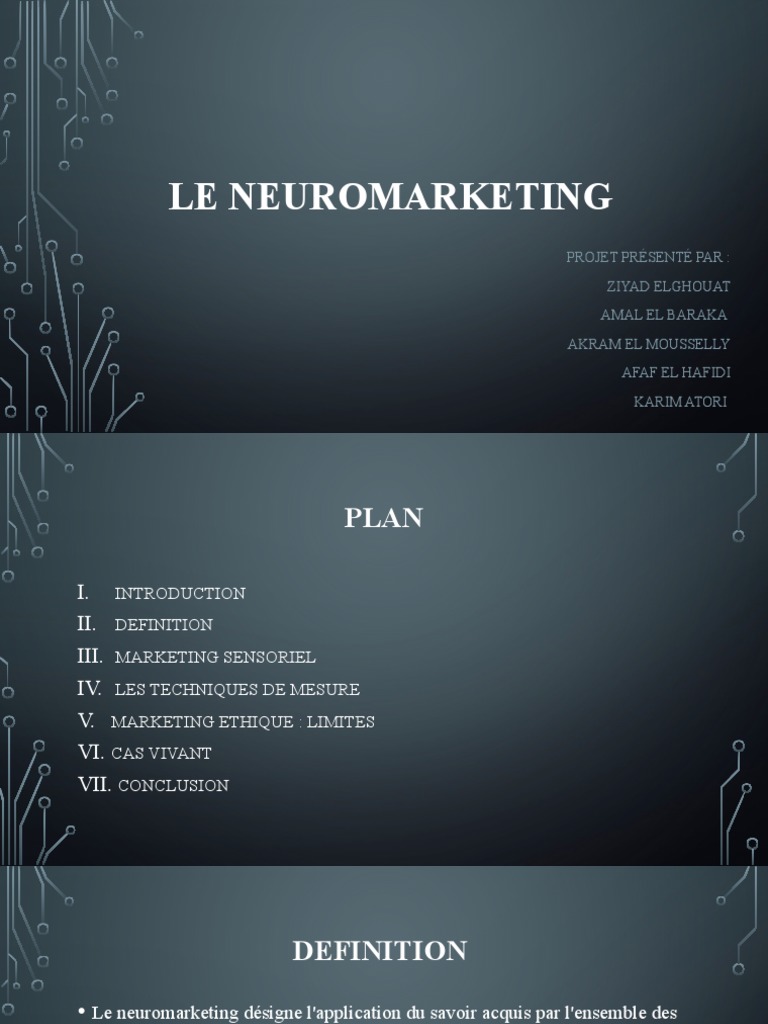 Le Neuromarketing | PDF