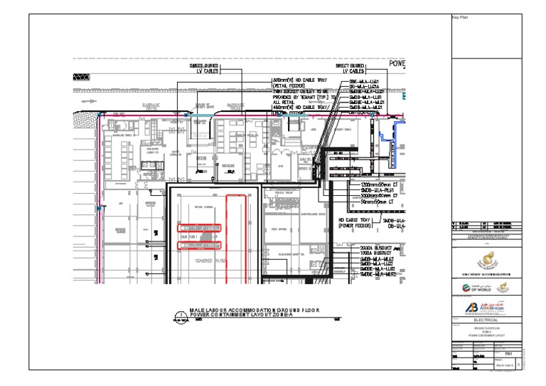 PW-01-100 1 Ground Floor Containment Layout-Pw-01-1001-A | PDF ...