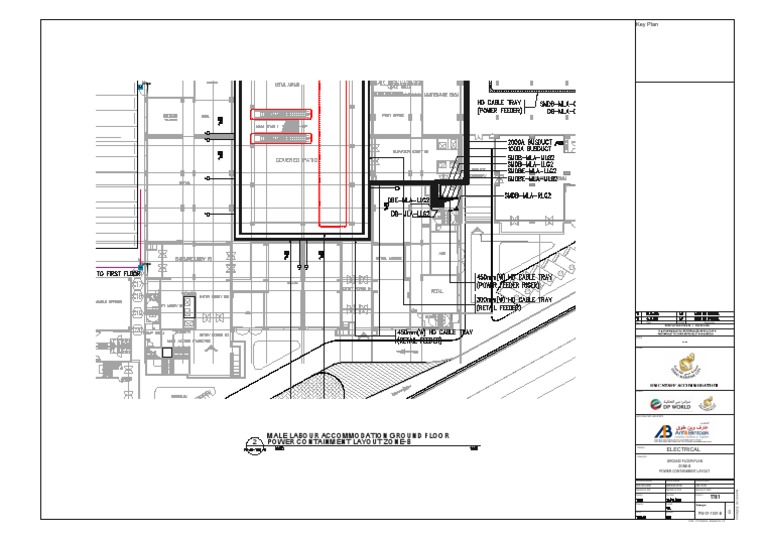 PW-01-100 1 Ground Floor Containment Layout-Pw-01-1001-B PDF | PDF ...