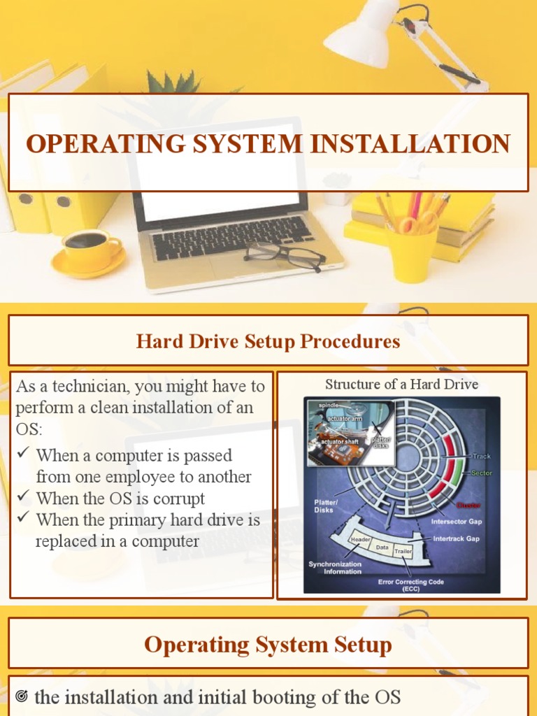 5.3 Operating System Installation | PDF | File System | Hard Disk Drive