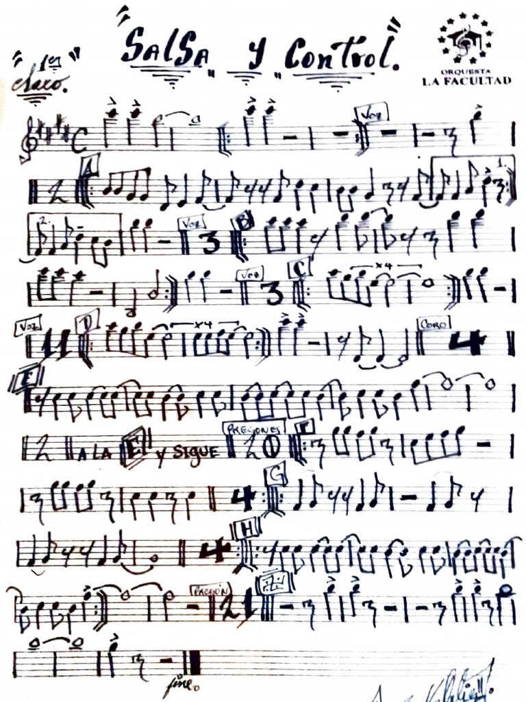 Salsa y Control - Alto Sax 1 PDF | PDF