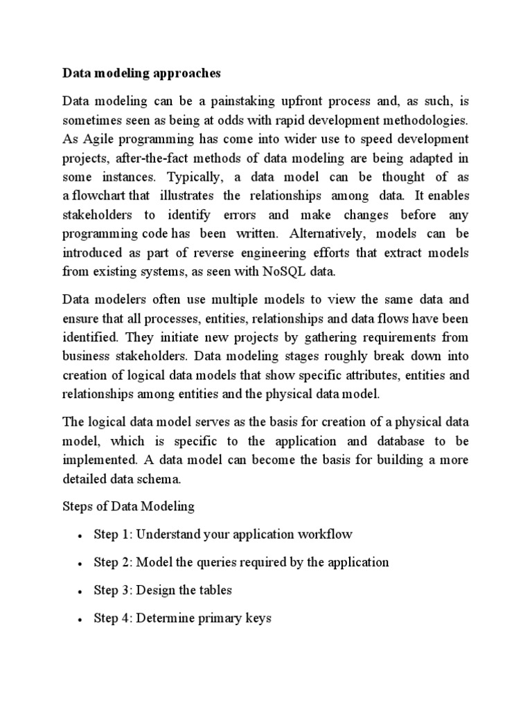 Lecture 1 2 3 Pdf Data Model Databases