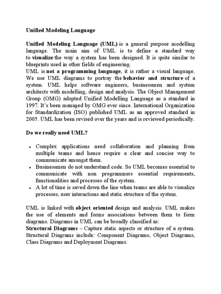 Lecture Notes 134 Pdf Unified Modeling Language Class Computer Programming