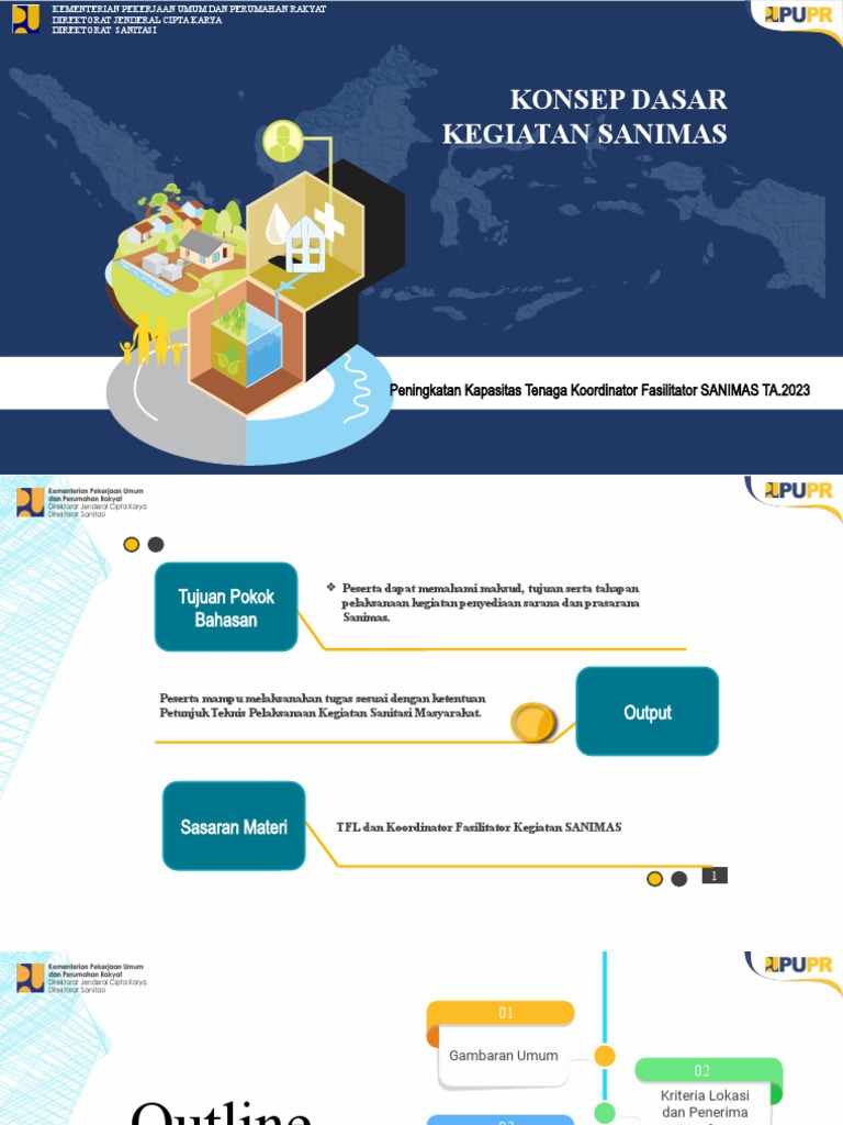 Materi Konsep Dasar Sanimas | PDF