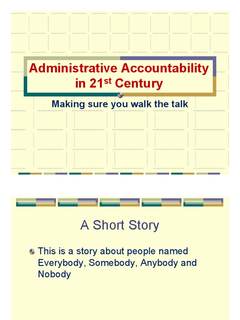 Accountability for Public Officials | PDF | Governance | Accountability