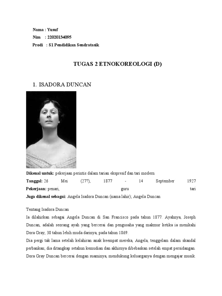 Tugas Etno 2 Biografi | PDF