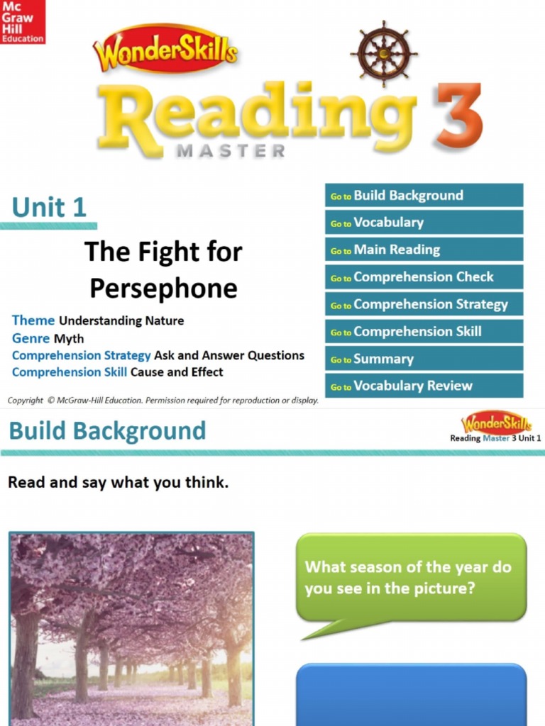 WonderSkills Master 3 Unit 1 | PDF