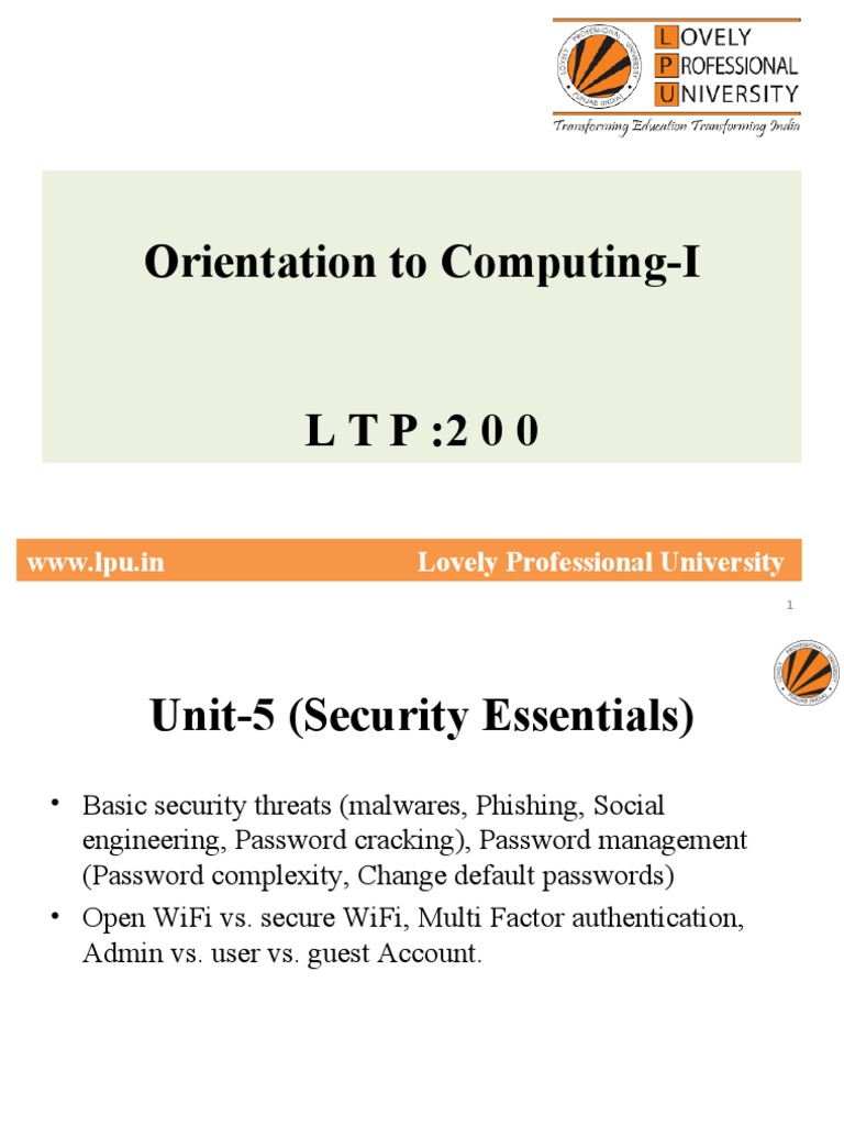 CSE-111-07-Unit5 Updated | PDF | Password | Wi Fi