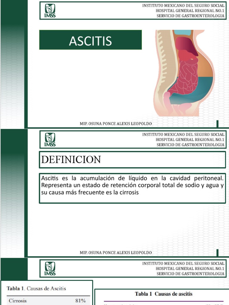 ASCITIS | PDF | Angiotensina | Enfermedades y trastornos