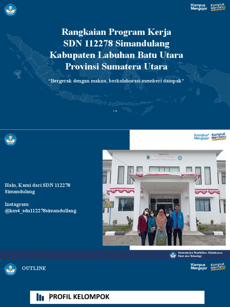 Rangkaian Program Kerja KM4 SDN 112278 SIMANDULANG | PDF