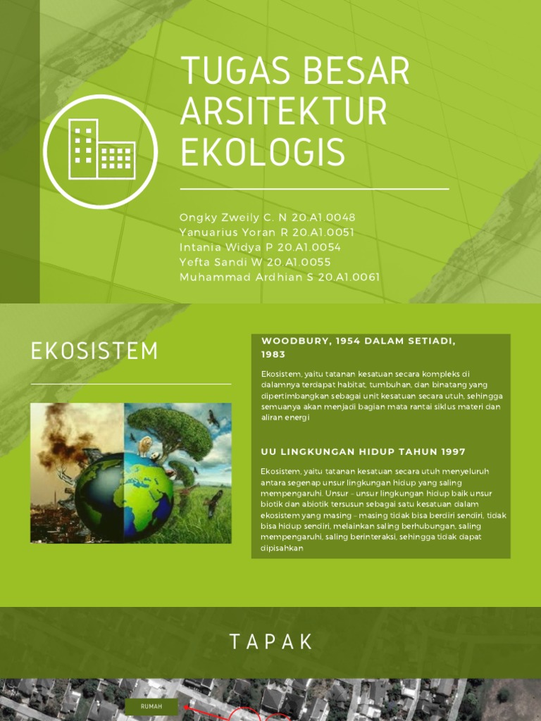 Arsitektur Ekologis | PDF