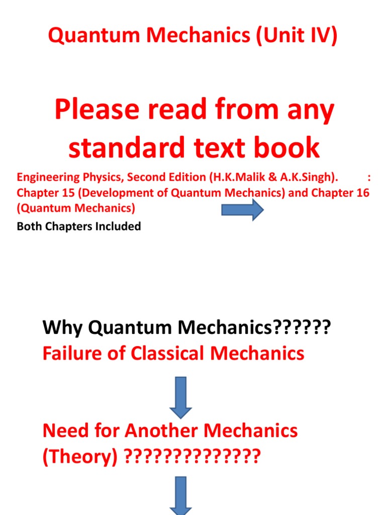 PHY110 Unit IV PDF | PDF | Photoelectric Effect | Quantum Tunnelling