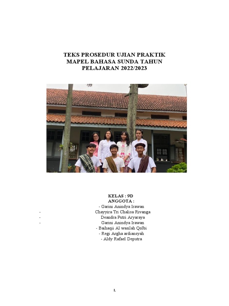 Proposal B.Sunda | PDF