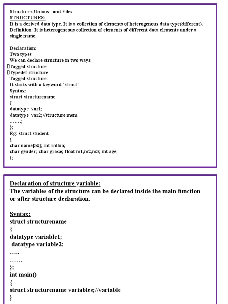 Unit-5 Complete PDF | PDF | Computer File | Pointer (Computer Programming) Unit-5 Complete PDF | PDF | Computer File | Pointer (Computer Programming)