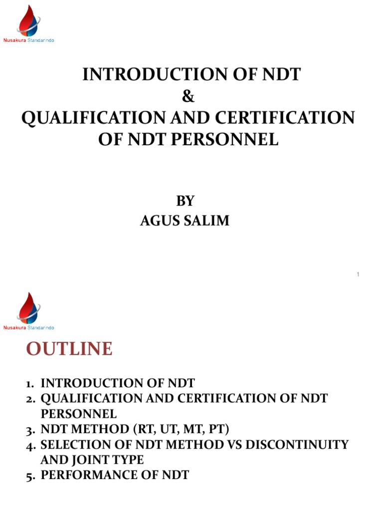 Introduction of NDT | PDF