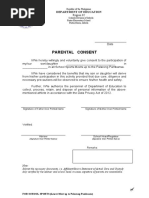 Parental Consent - Municipal Meet | PDF