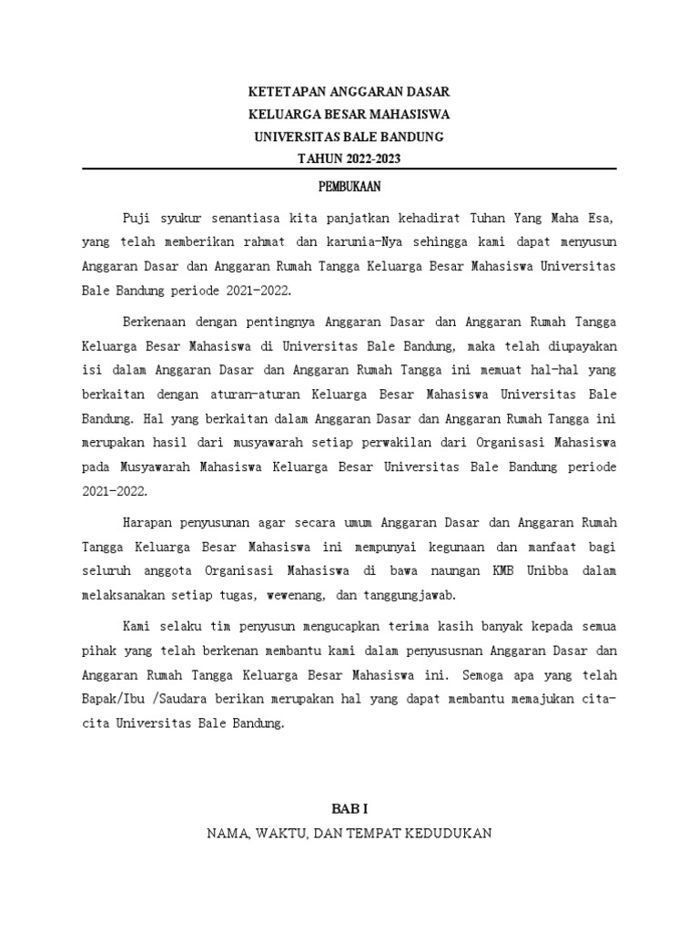 KETETAPANRANCANGAN KBM-UNIBBA.docx | PDF