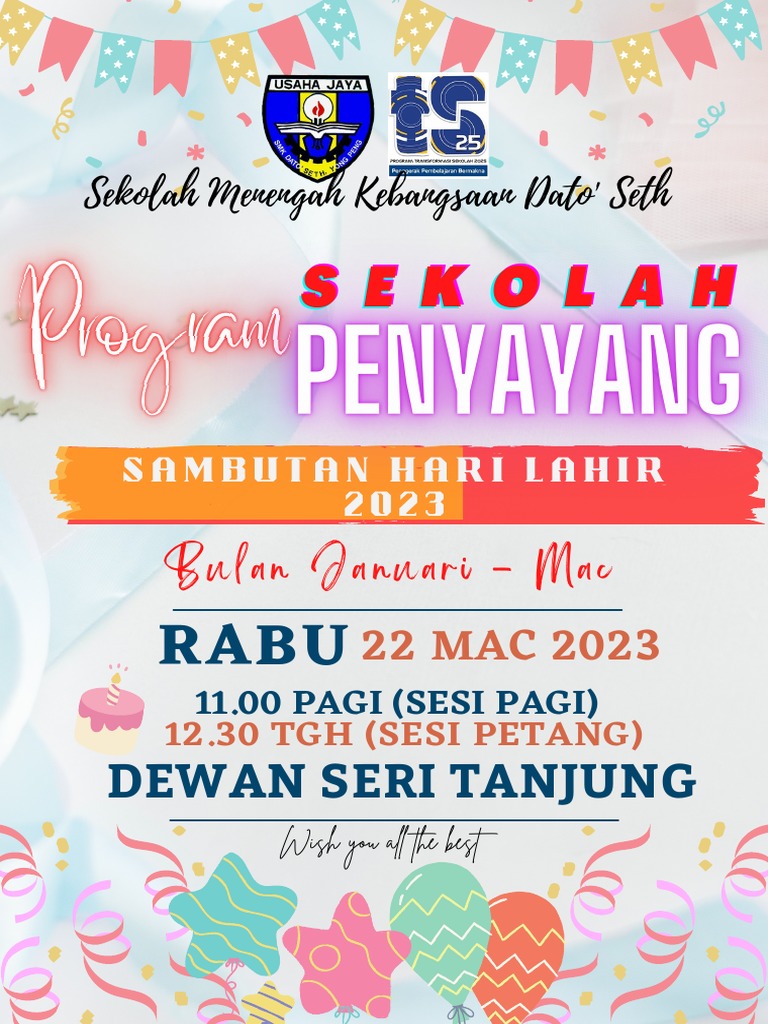 Buku Program Sekolah Penyayang 2023 PDF | PDF