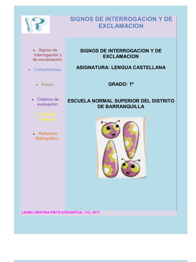 Uso de signos de interrogación y exclamación | PDF | Puntuación | Gramática