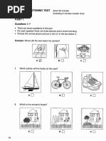 Cambridge IELTS 10 Listening Test 1 Answers | PDF