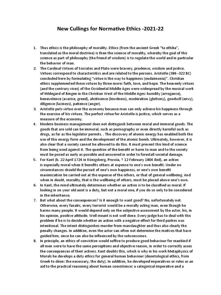 Navigating Ethical Dilemmas: Kantian Deontology versus Consequentialism ...