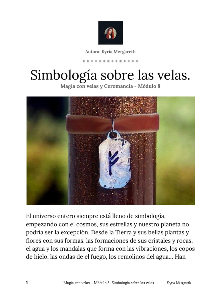 Simbología en Las Velas - Kyria Mergareth | PDF | Shiva