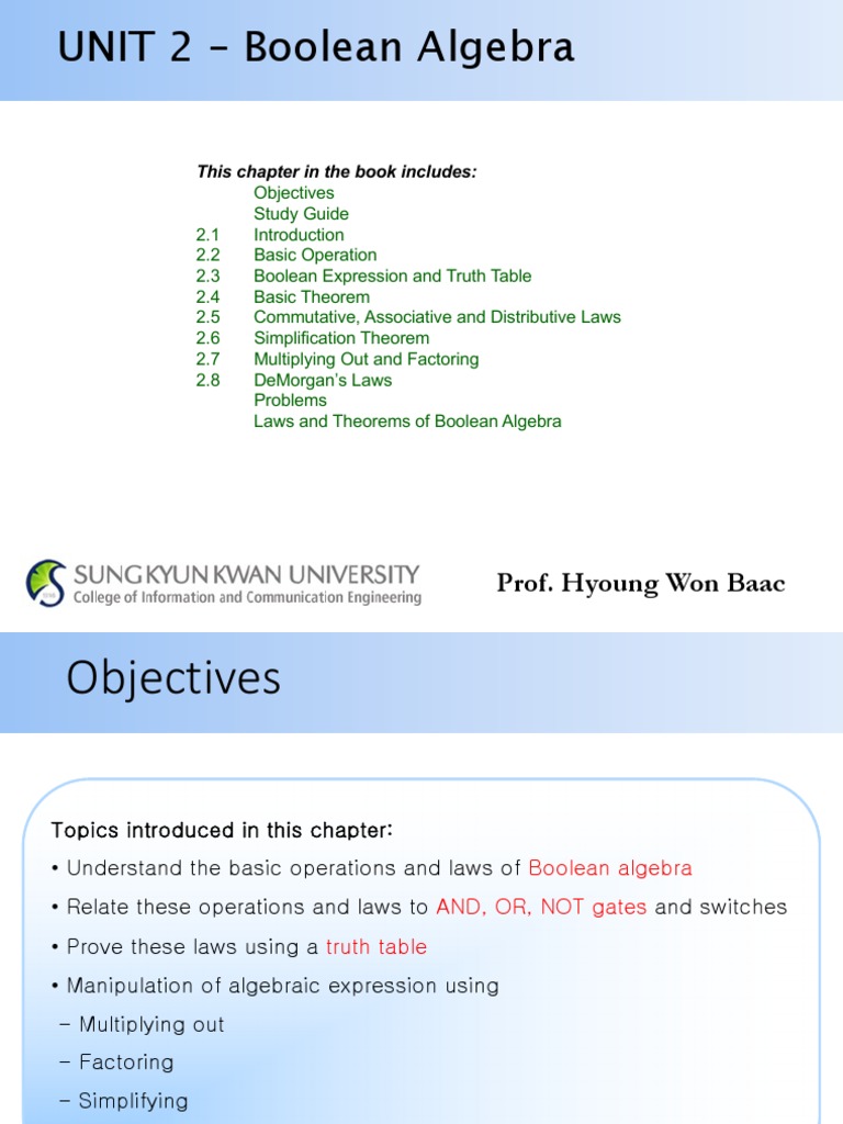Unit2 Boolean Algebra Pdf Pdf Boolean Algebra Teaching Mathematics
