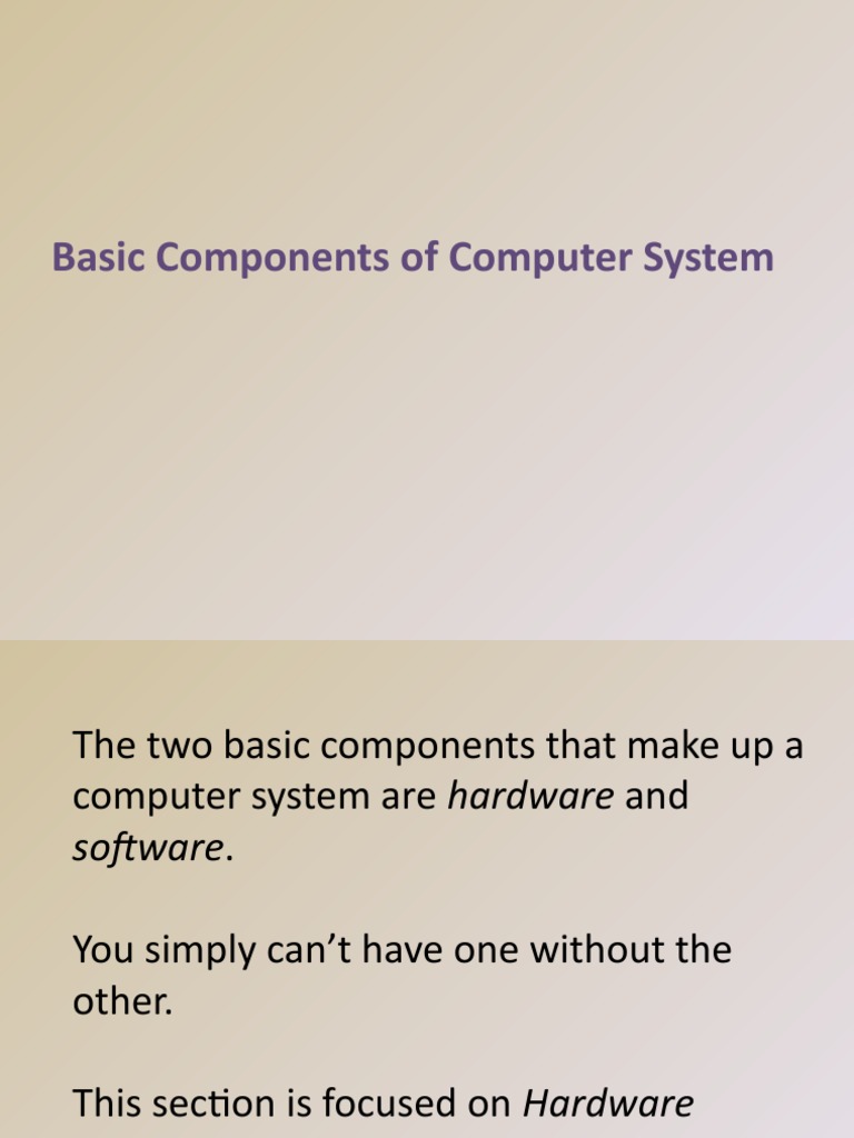 2 System Unit Components | PDF | Random Access Memory | Central Processing Unit