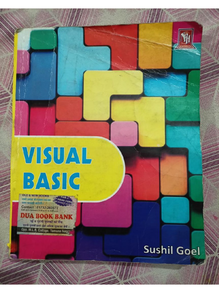 Visual Basic Sushil Goel PDF | PDF