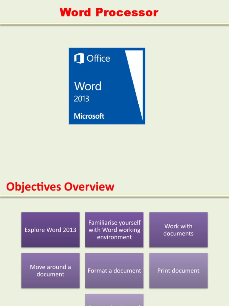 8 Word Processor | PDF | Microsoft Word | Computer Keyboard