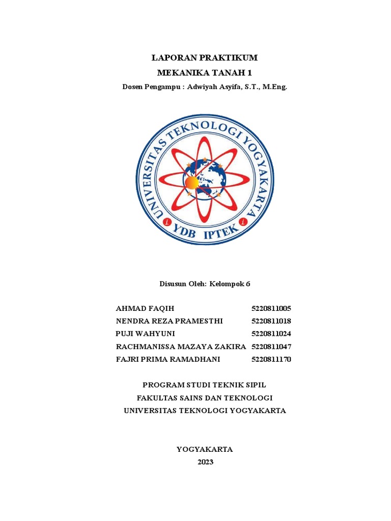 Progres Kelompok 6 Bab 1-9 (Revisi) | PDF