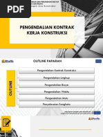 Pengendalian Pelaksanaan Kontrak - Standar 2025 | PDF