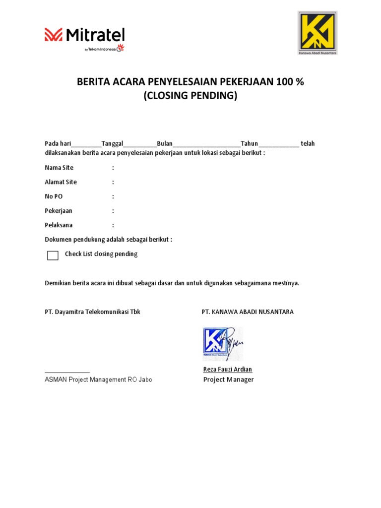 FORM ATP PERKUATAN PST | PDF