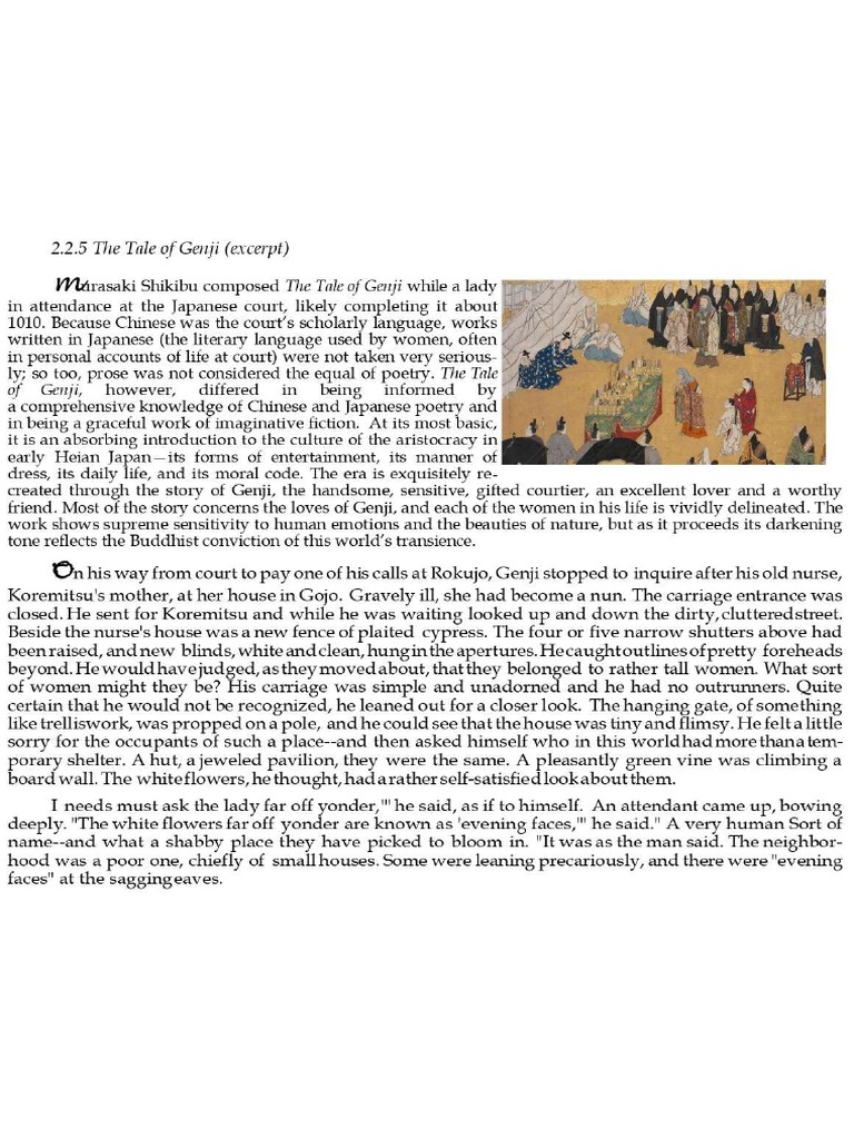 Tale of Genji | PDF