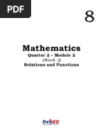 Lesson Plan - Relations and Functions | PDF | Function (Mathematics) | Mathematics