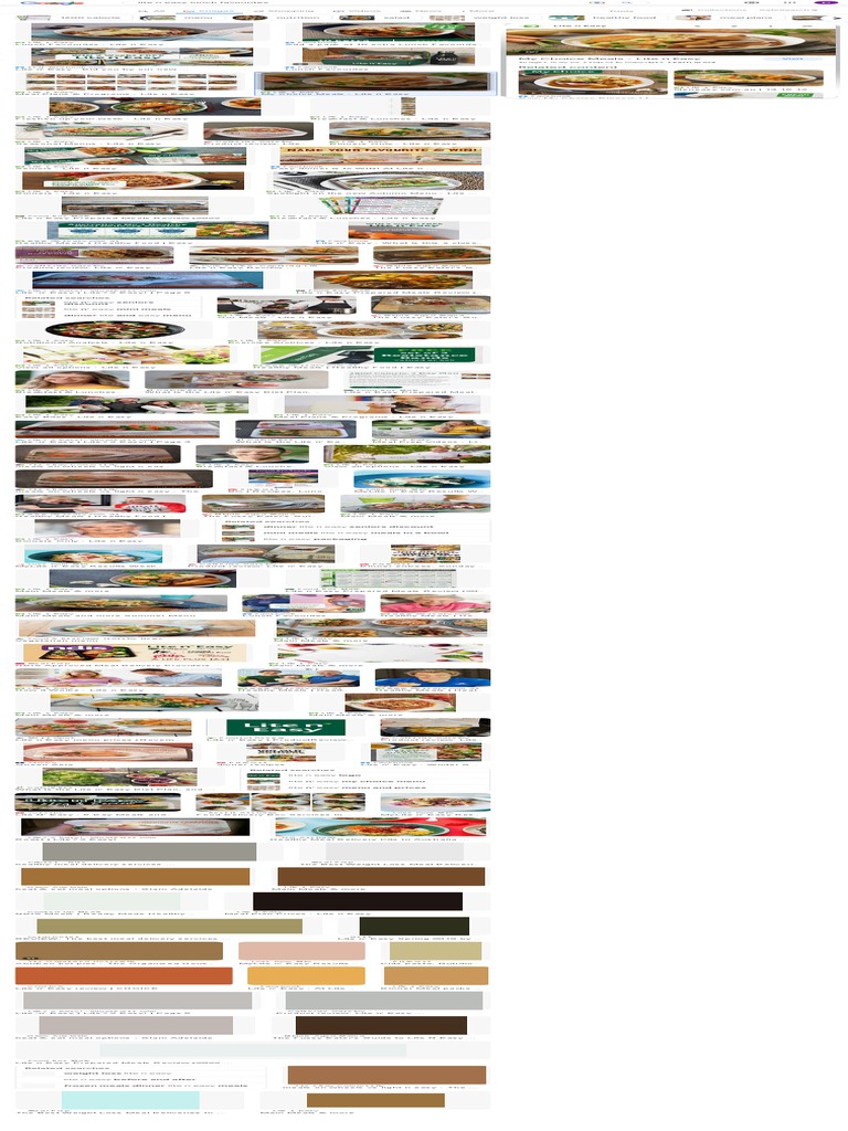 Lite N Easy Lunch Favourites | PDF | Meal | Lunch