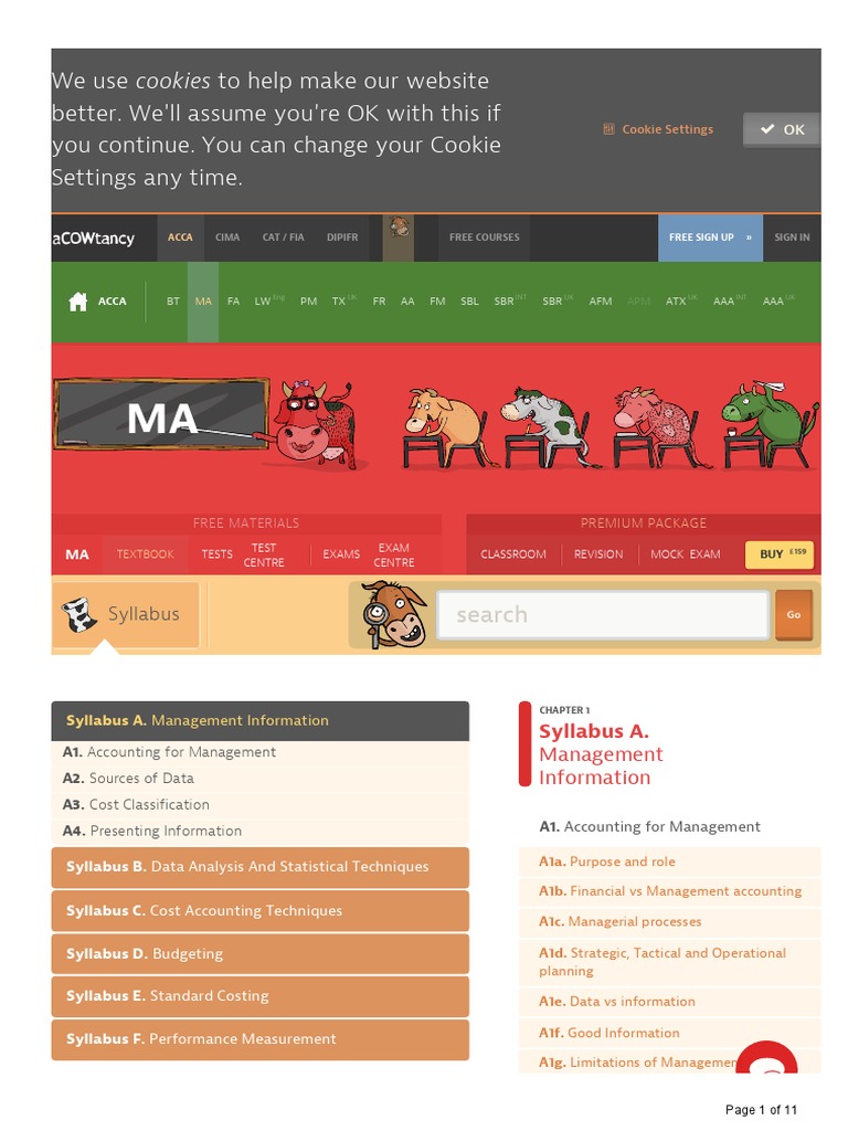 WWW Acowtancy Com Textbook Acca Ma | PDF | Internal Rate Of Return ...