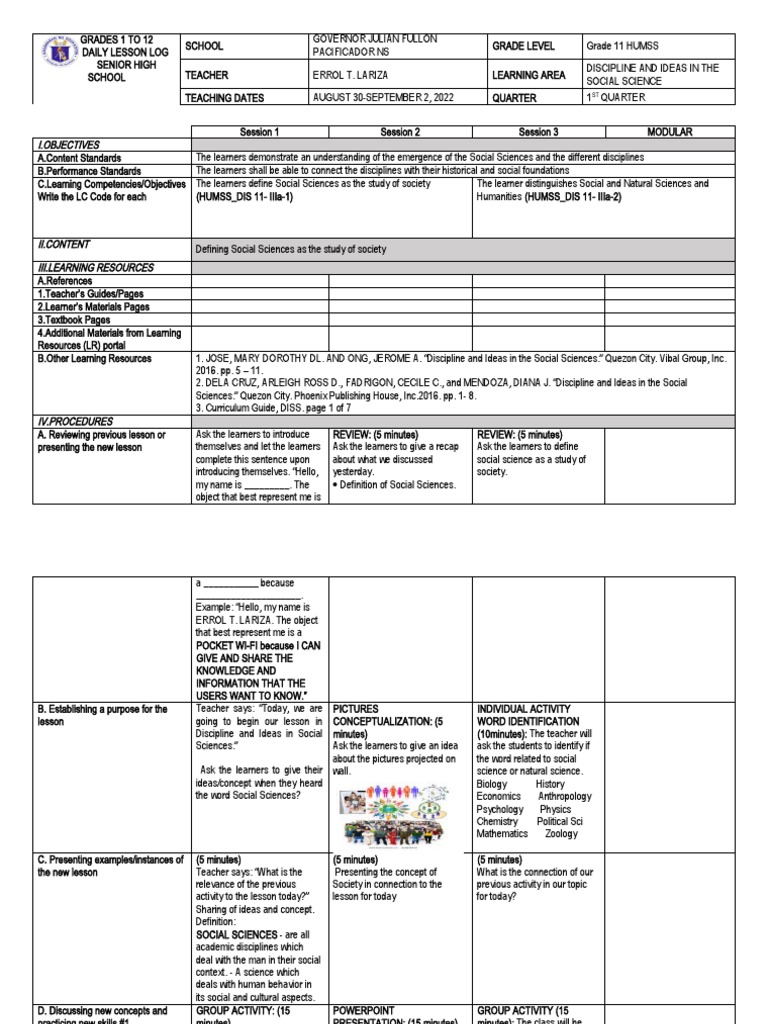 DLL Diss - Week 1 | PDF | Learning | Science DLL Diss - Week 1 | PDF | Learning | Science